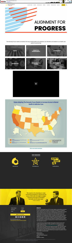 Revitalizing a Mental Health Advocacy Digital Presence